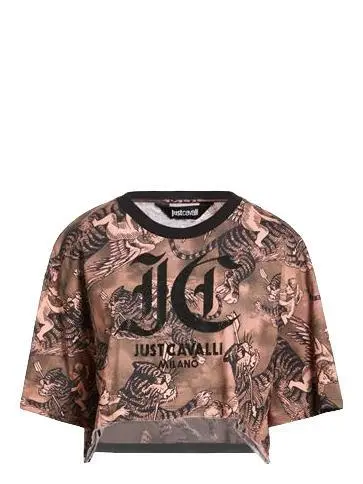 Just Cavalli Cotton T-shirt - Brown