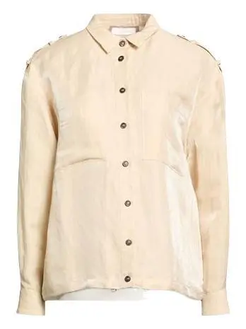 Peserico Linen Blend Shirt - Beige