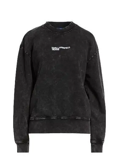 Karl Lagerfeld Organic Cotton Sweatshirt - Black