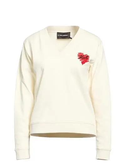 Karl Lagerfeld Karl Cares Sweatshirt - White
