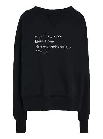 MAISON MARGIELA Cotton Sweatshirt - Black