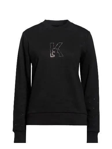 Karl Lagerfeld Sweatshirt In Organic Cotton - Black