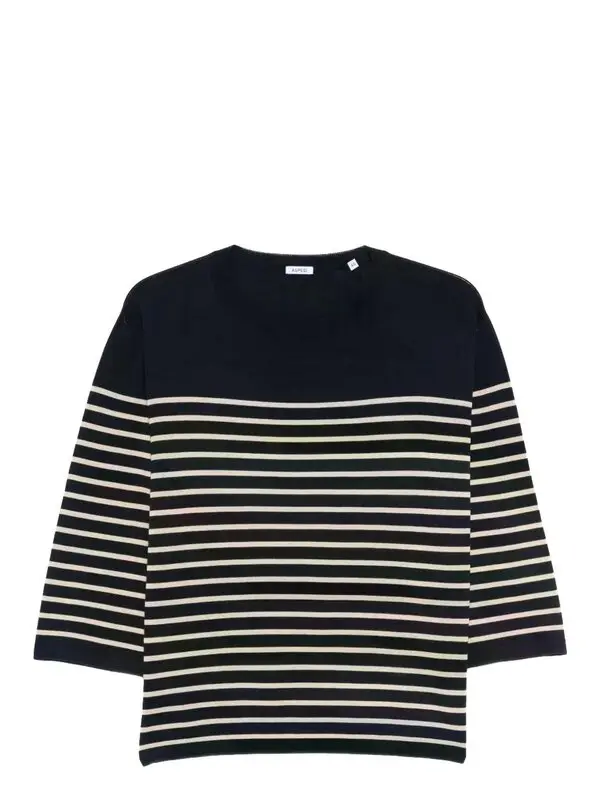 Aspesi Striped Top - Blue