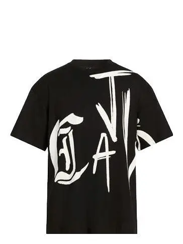 Just Cavalli T-shirt Size Cotton - Black