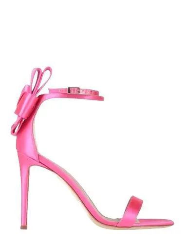 GIUSEPPE ZANOTTI Sandals In Textile Fibers - Pink