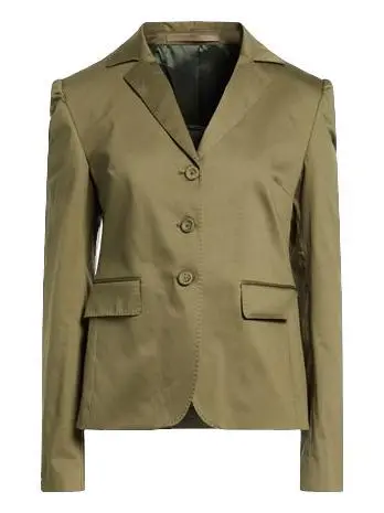 Officine Générale Single-breasted Blazer - Green