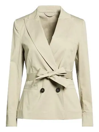 Peserico Belted Blazer - Sage Green