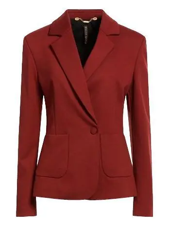 MANILA GRACE Single-breasted Blazer - Red