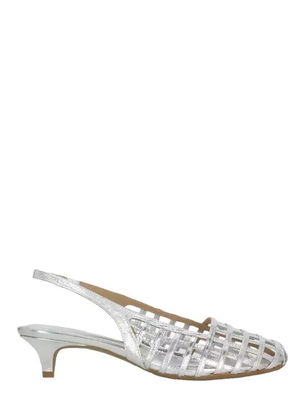 Ash 50mm Enji Heeled Pumps - Silver