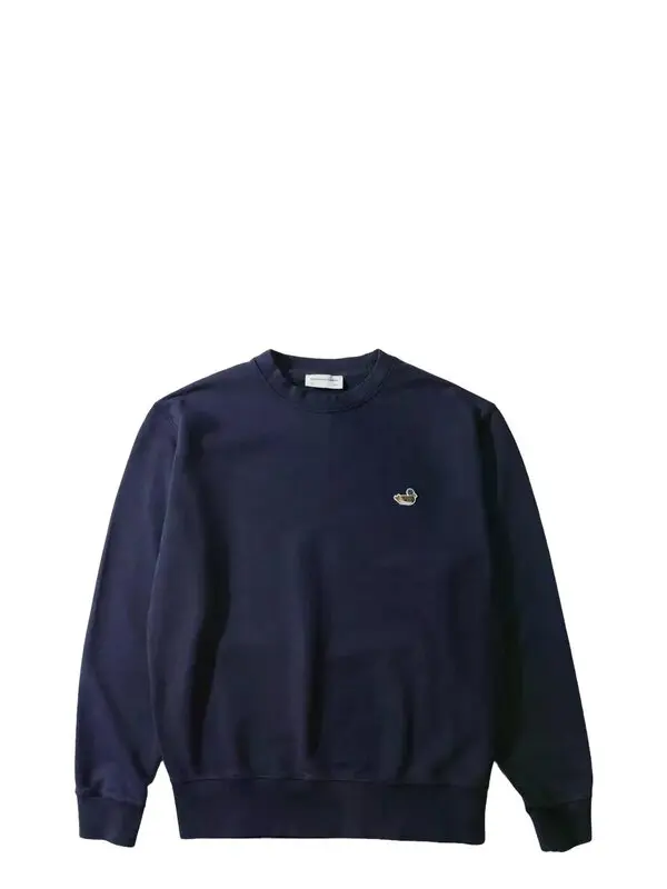 EDMMOND STUDIOS Duck-patch Sweatshirt - Blue