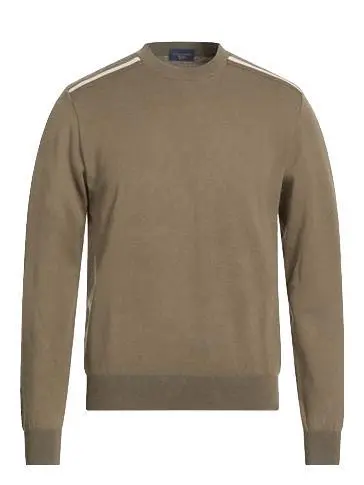 Paul & Shark Military Viscose And Polyester Sweater - Green