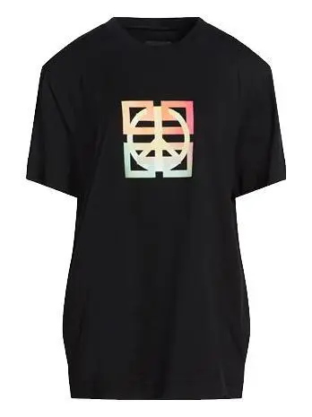 Givenchy T-shirt In Cotton Jersey With Logo Print - Black
