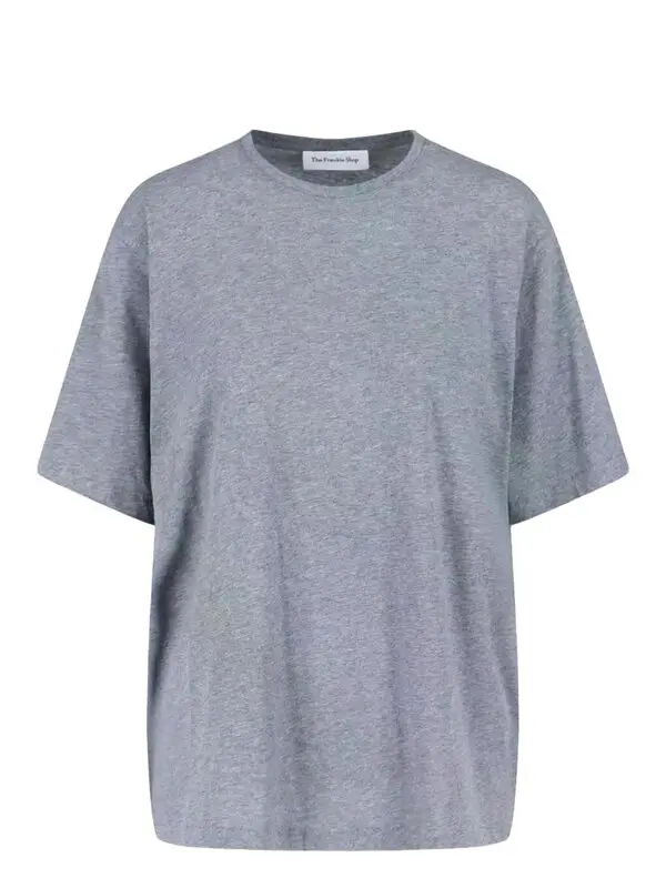 THE FRANKIE SHOP Harper Organic Cotton T-shirt - Grey