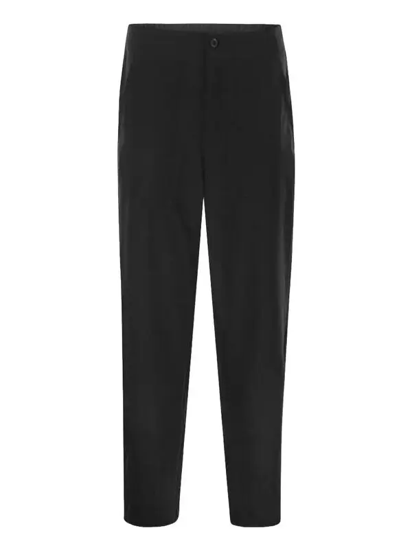 Patagonia Elasticated-waistband Straight-leg Trousers - Black