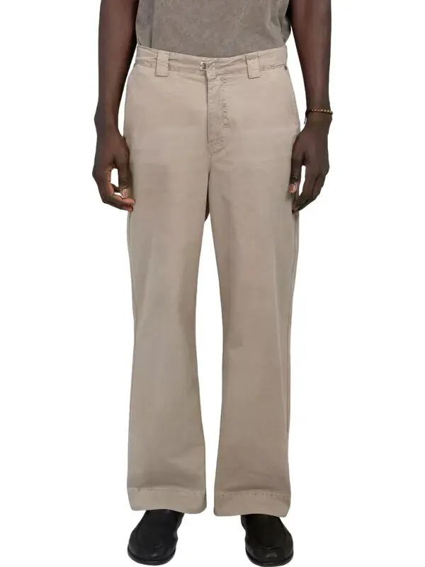 MFPEN Commission Distressed-finish Trousers - Neutrals
