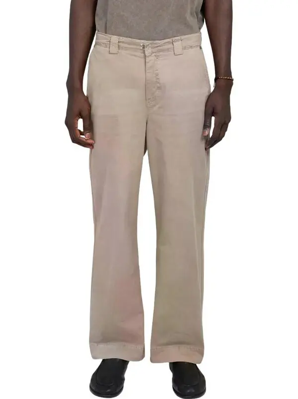 MFPEN Commission Distressed-finish Trousers - Neutrals