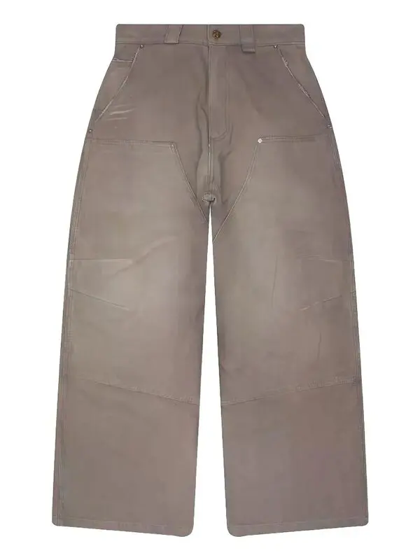 WILLY CHAVARRIA Stockton Wide-leg Trousers - Neutrals