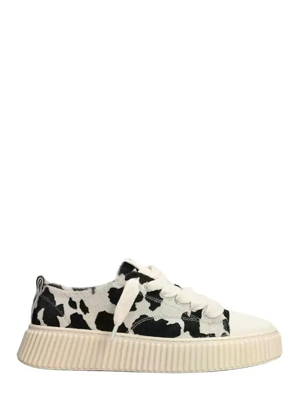 RHUN Animalier Platform Sneakers - White