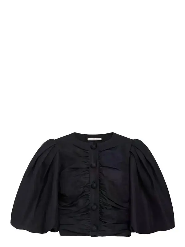 MARIE OLIVER Rowan Ruched Top - Black