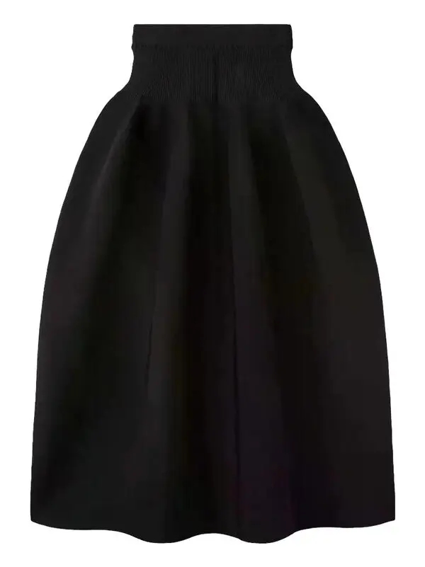 CFCL Pottery Flared Maxi Skirt - Black