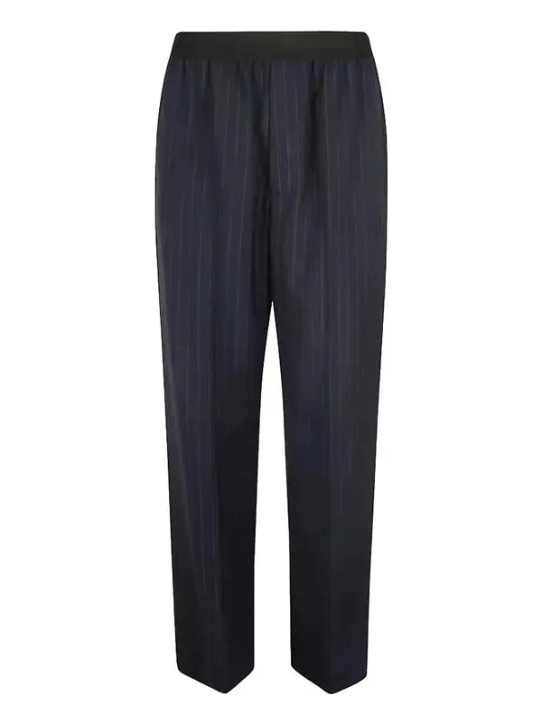 Balenciaga Pinstripe Trousers - Blue