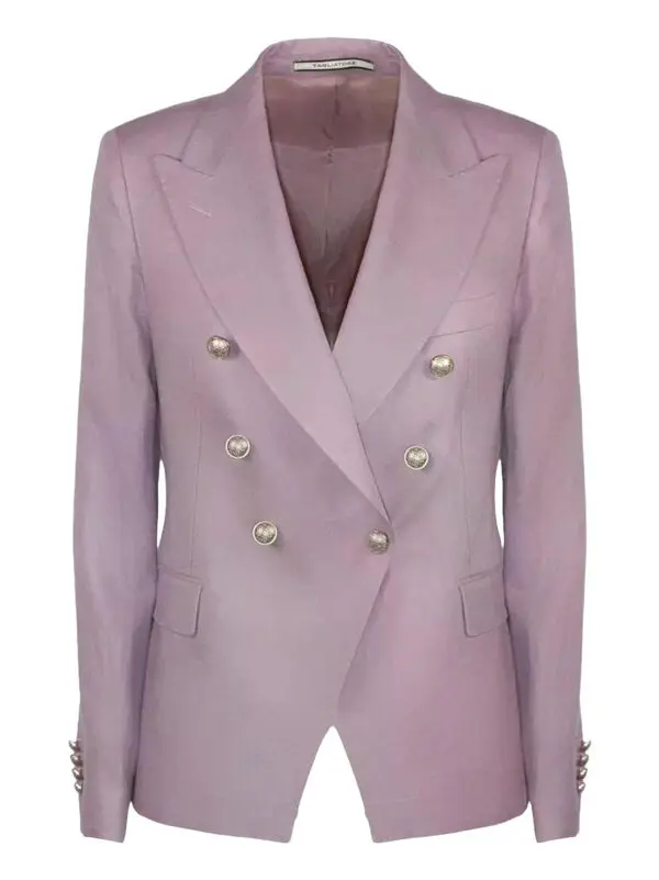 Tagliatore Alicya Double-breasted Blazer - Purple