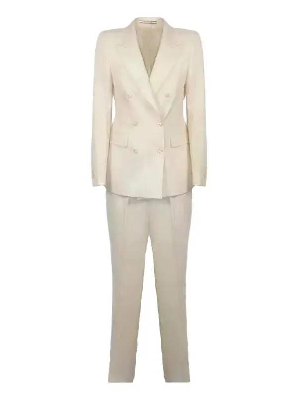 Tagliatore Double-breasted Buttoned Suit - Neutrals