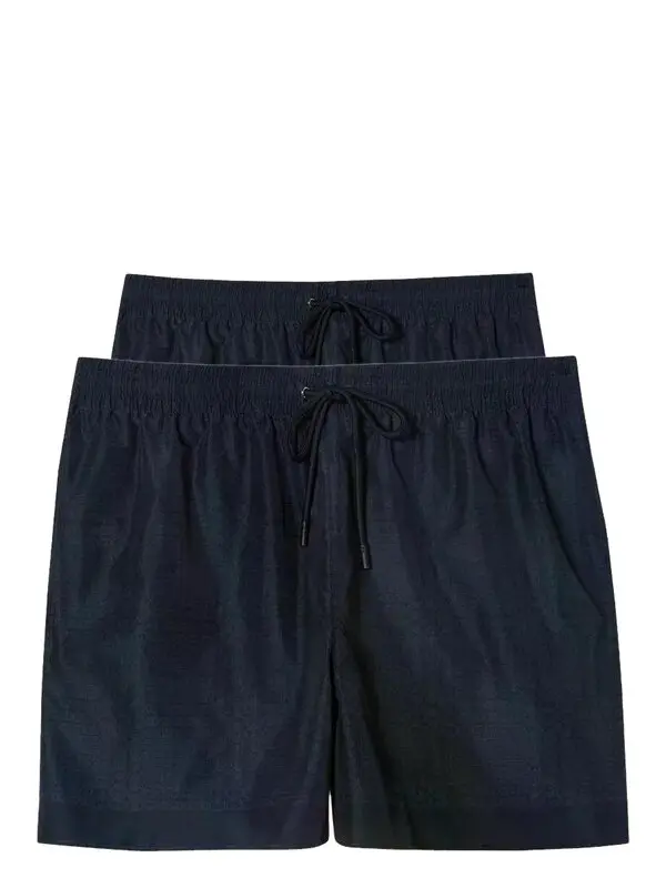 Gucci Interlocking G Swim Shorts - Blue