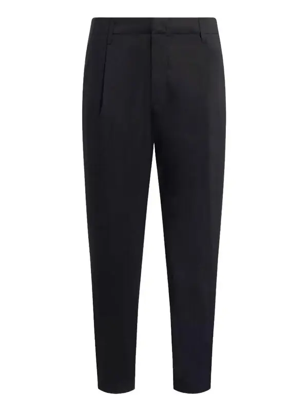 DONDUP Pleated Trousers - Black