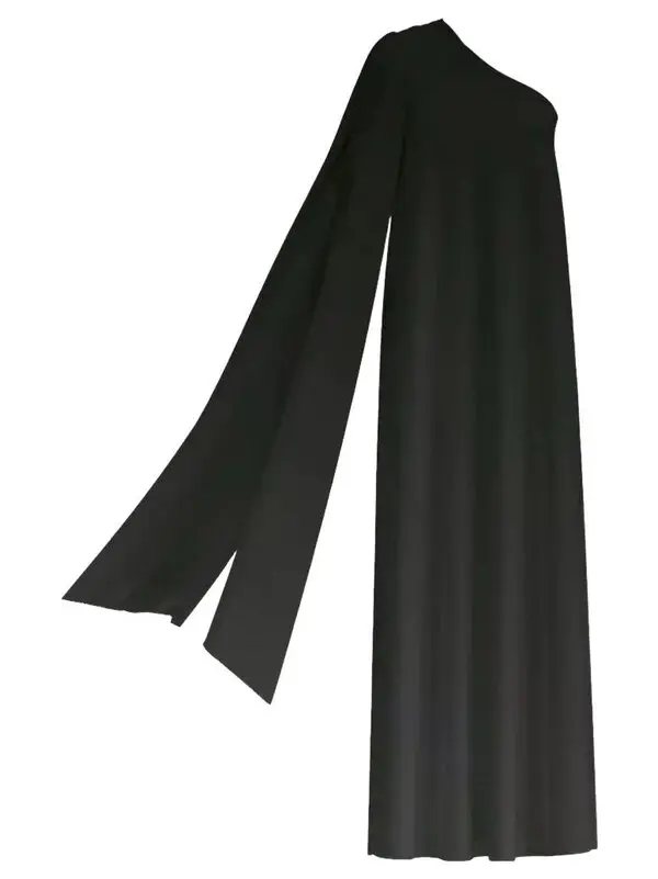 DIARRABLU Raya Bow-detail Maxi Dress - Black