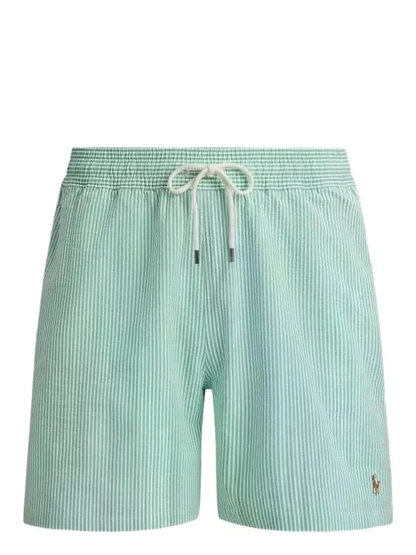 Polo Ralph Lauren Traveler Seersucker Shorts - Green