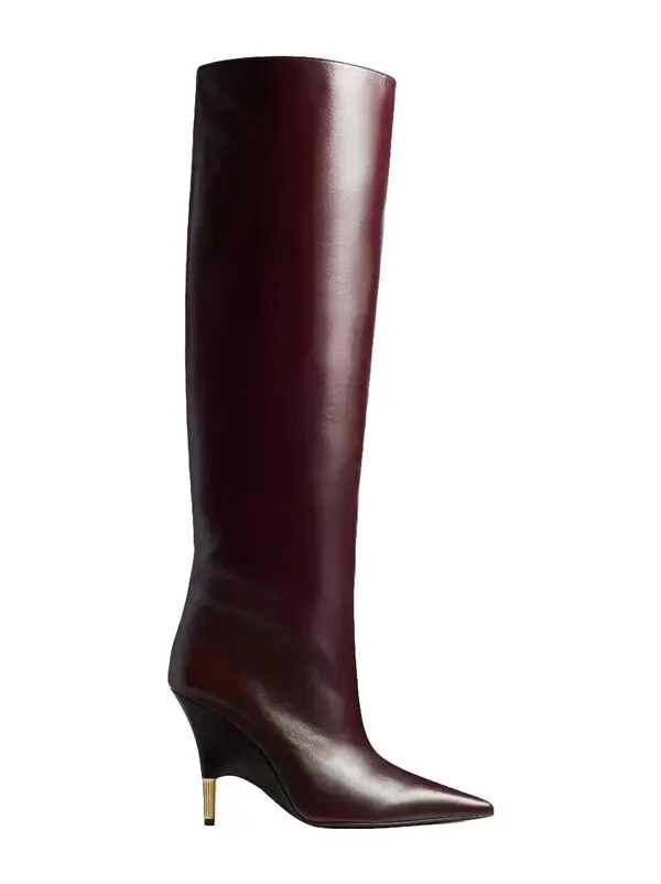 Khaite Bella Knee-high Boots - Red