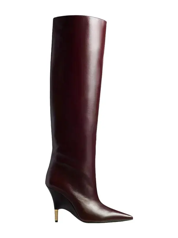 Khaite Bella Knee-high Boots - Red