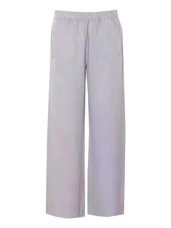TRUE AVENUE Straight-fit Trousers - Grey