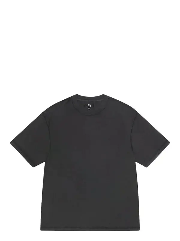 StÜssy Logo-embroidered Jersey T-shirt - Grey