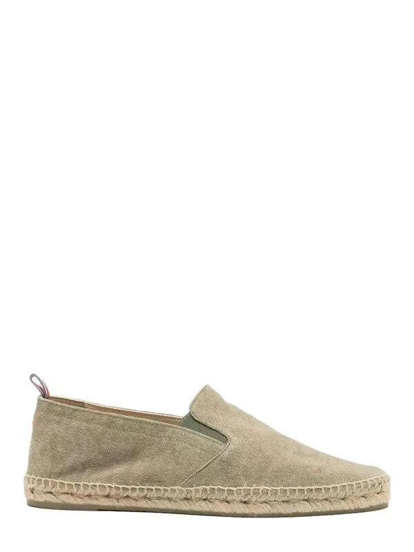 CastaÑer Joel/002 Linen Espadrilles - Green