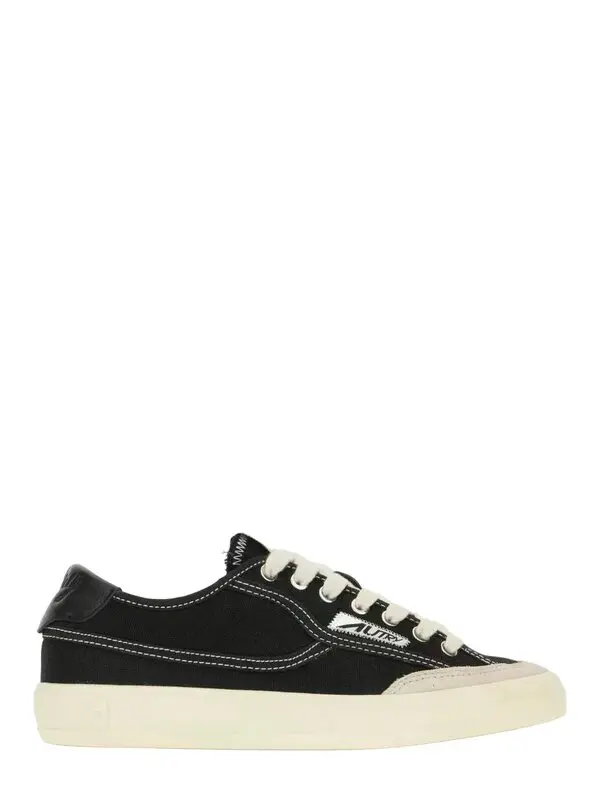 AUTRY Contrast-stitch Sneakers - Black