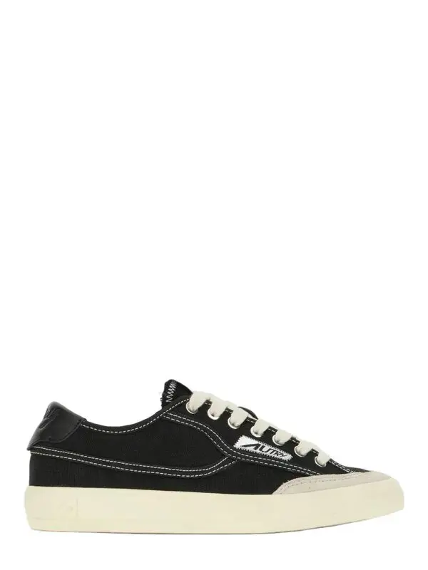 AUTRY Contrast-stitch Sneakers - Black