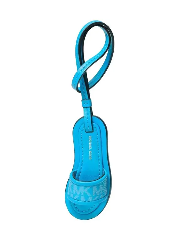 Michael Kors Logo-print Sandal Charm - Blue