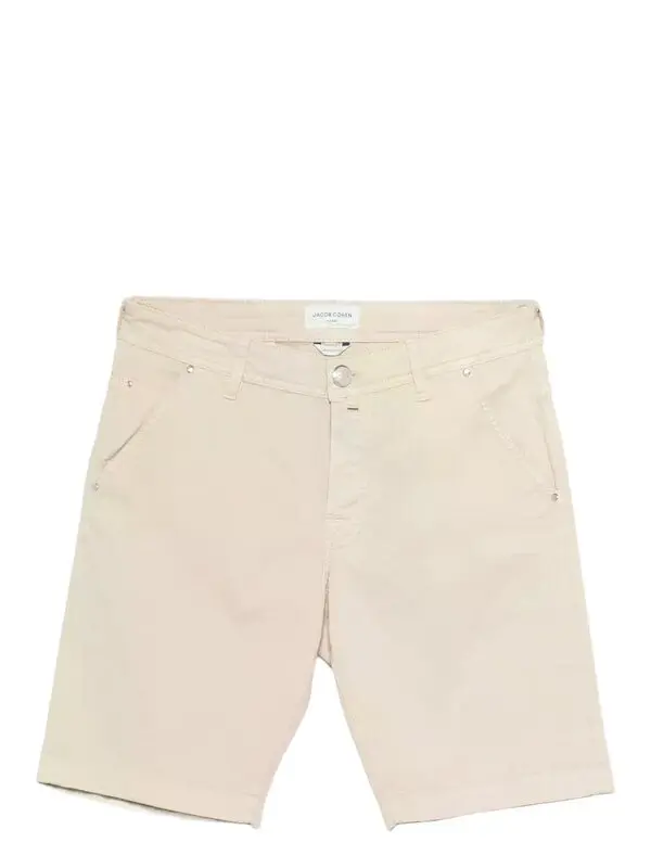 Jacob Cohen Lou Belt-loops Shorts - Neutrals