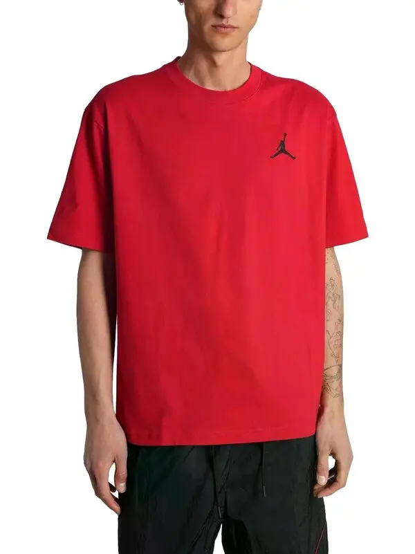 Nike Jumpman Logo-embroidered T-shirt - Red