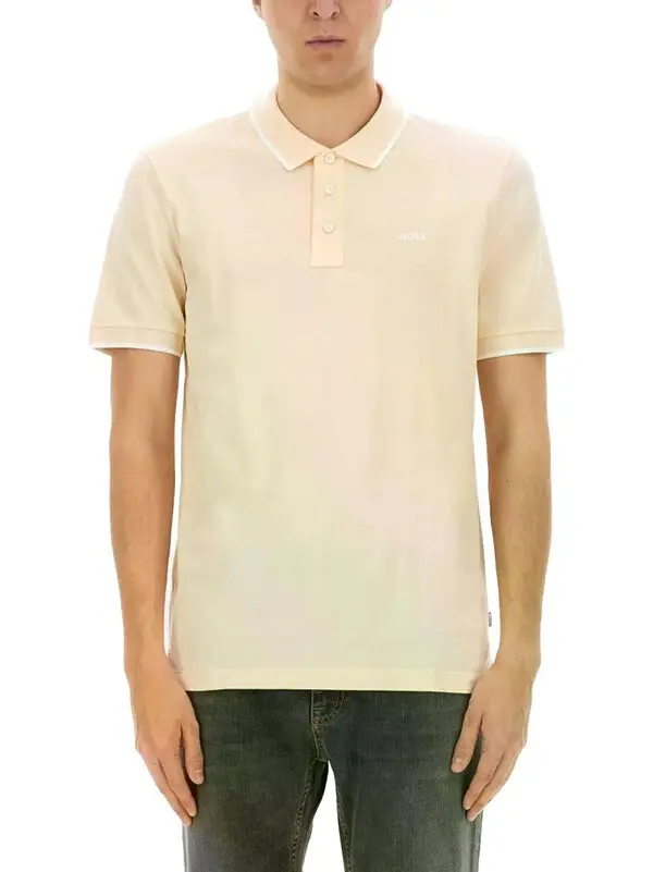 BOSS Cotton Polo Shirt - Neutrals