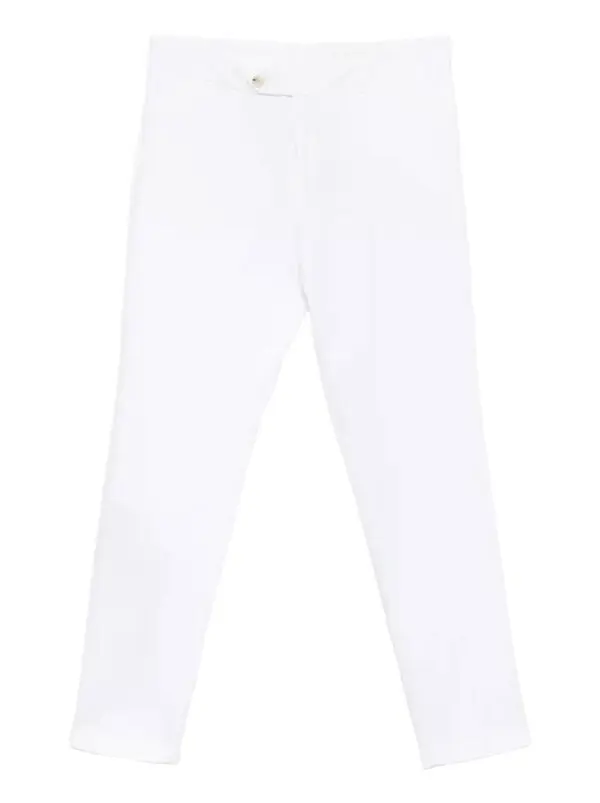 BOSS Slim-cut Trousers - White