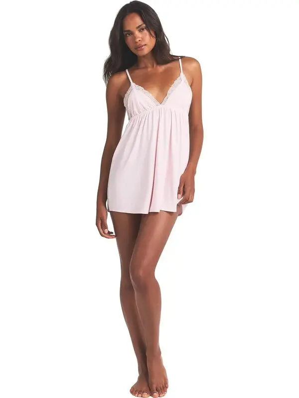 SKIMS Sleep Babydoll Dress - Barely Pink