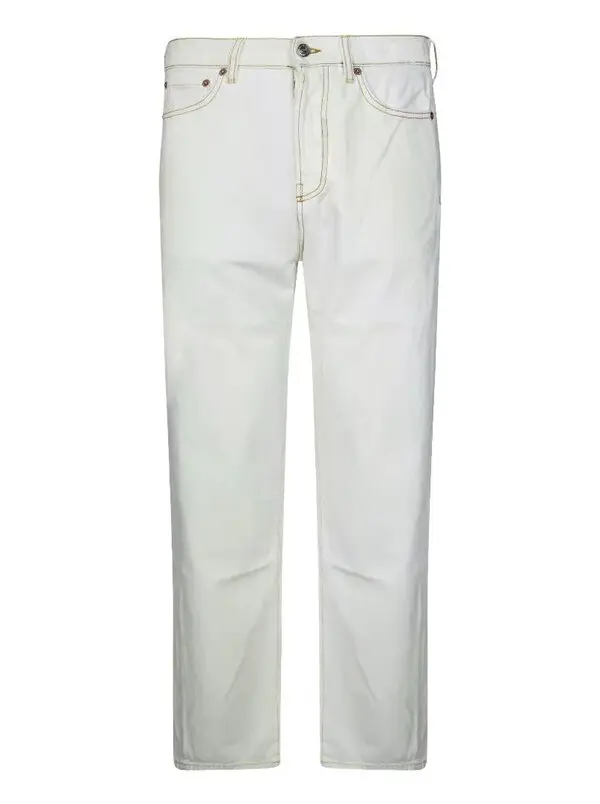 DEPARTMENT 5 Contrast-stitch Jeans - White