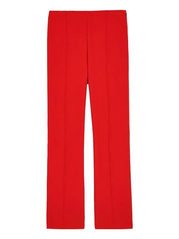 Vince Pintuck Cropped Trousers - Red