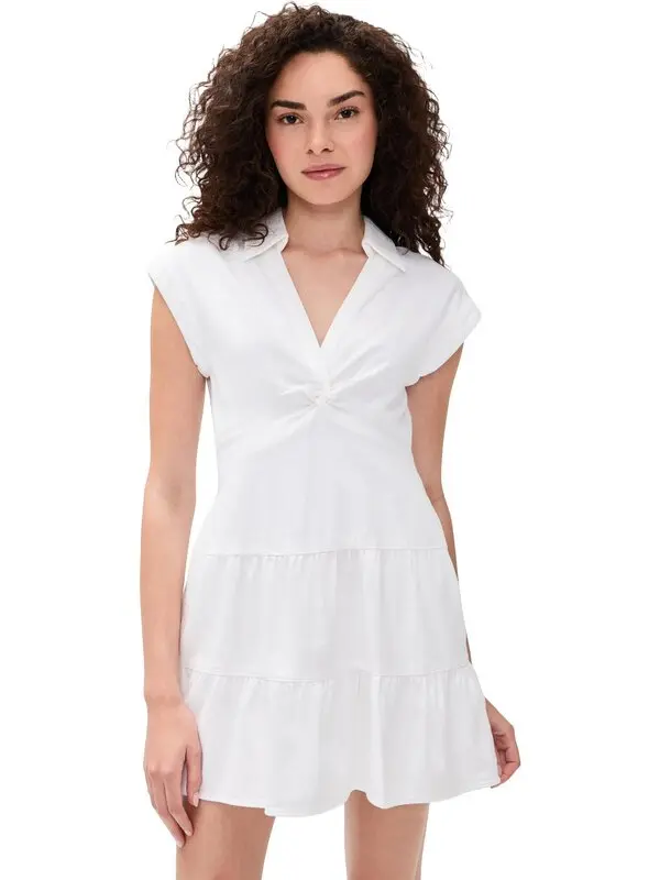 Alice + Olivia Mila Mini Dress - White