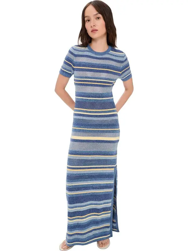 Ba&sh Tonnie Striped Maxi Dress - Multico