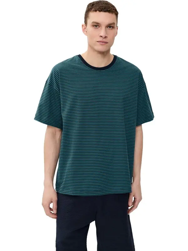 Howlin' Boxy Paradise Striped Tee - Nevermind