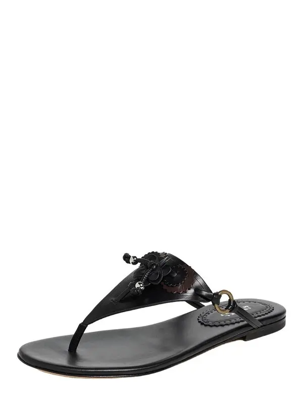 Isabel Marant Elato Thong Sandals - Black